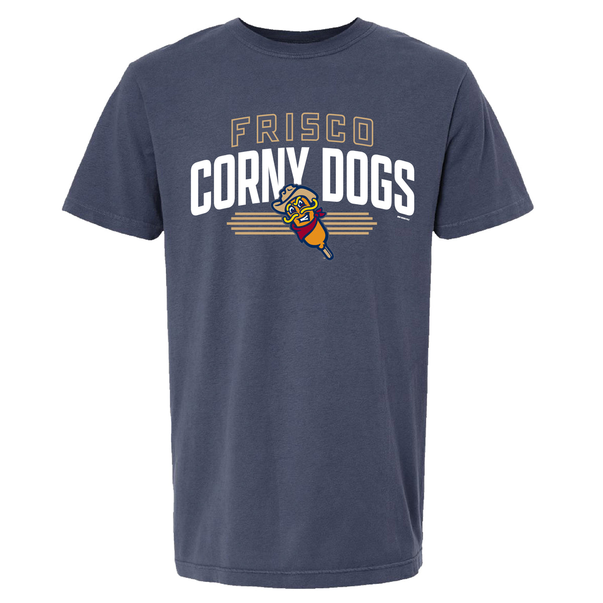 Corny Dog Adult Garment Dyed T-Shirt – Frisco RoughRiders